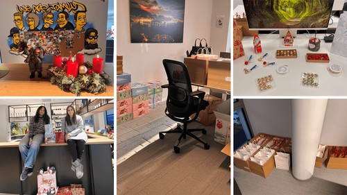 Office magic: Festive Christmas spirit in Schwabach